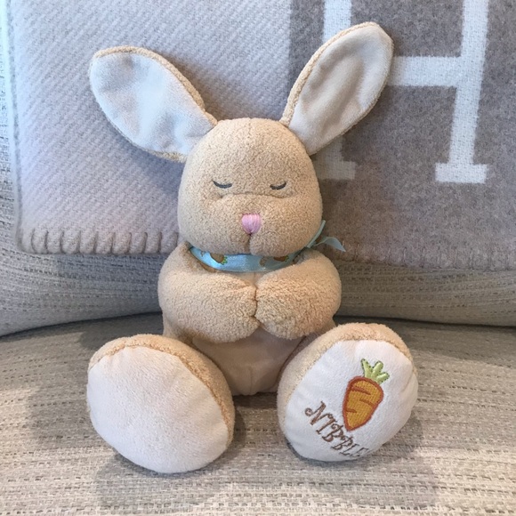 Kids II | Toys | Kids Ii Nibbles Praying Plush Bunny | Poshmark